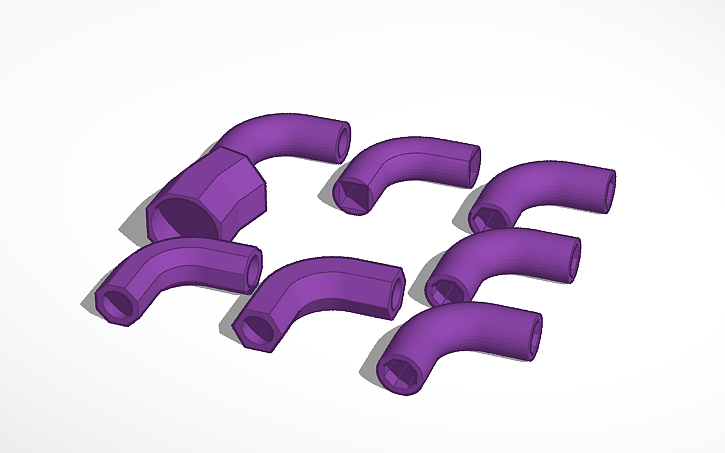 3D design pipe - Tinkercad