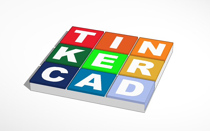 3D design TinkerCad Logo - Tinkercad