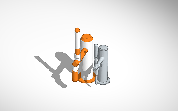 3D design Copy of Beer tap - Tinkercad