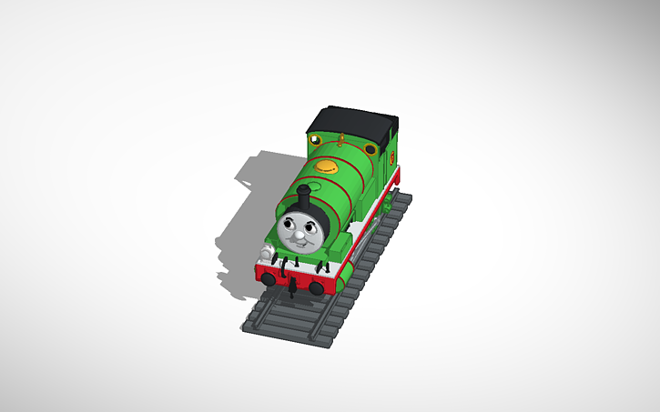 3D design Percy The BIG Green Engine - Tinkercad