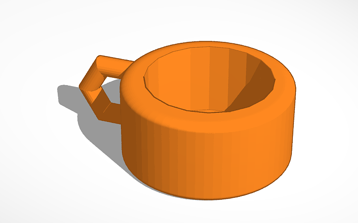 3D design cup | Tinkercad