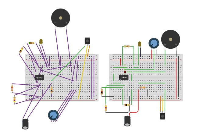 Circuit design Sensor de pulso cardiaco - Tinkercad