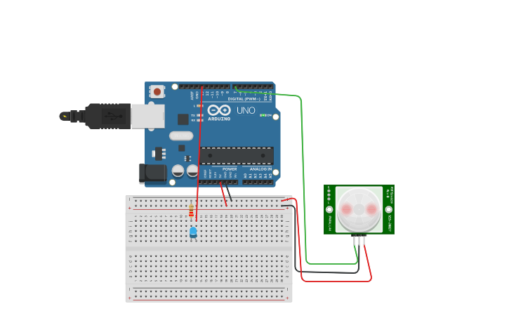 Circuit design movimiento pasivo baston de sensor para personas ciegas ...