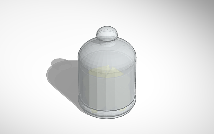 3D design Luke Plunk_Butter Dish | Tinkercad