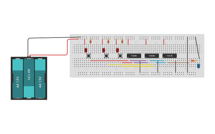 Circuit design Circuito 7 - Tinkercad
