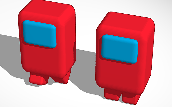 3D design Among us | Tinkercad