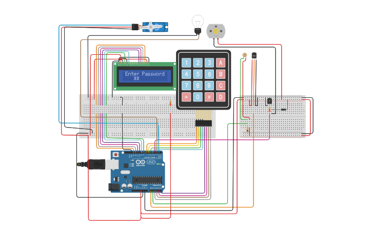 Circuit design Project - Tinkercad
