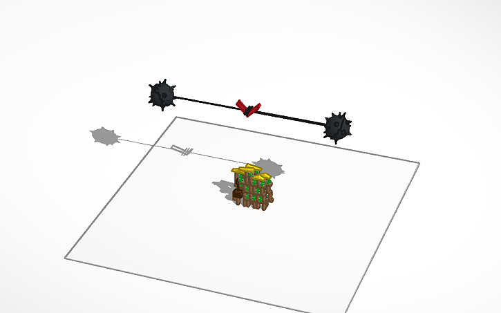 3D design Custom Angry Birds Build - Tinkercad