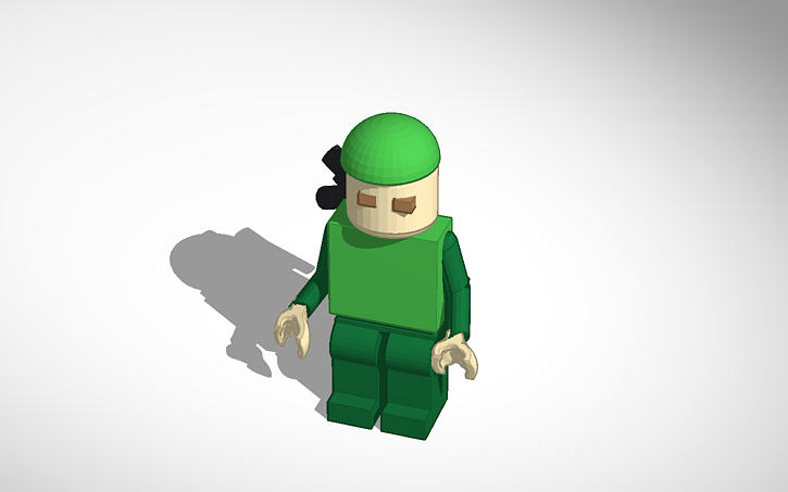 3D design lego soldier | Tinkercad