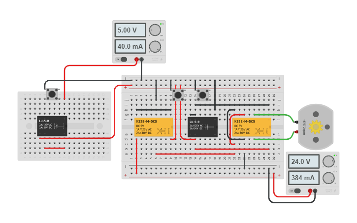 Circuit design PC2 - Tinkercad