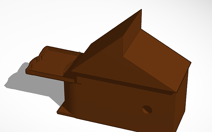 3D design Bird house - Tinkercad