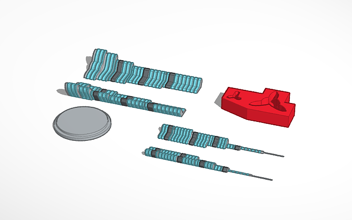 3D design Burj Khalifa - Tinkercad