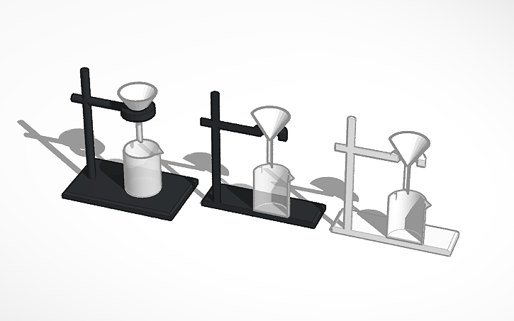 3D design Laboratory filtration - Tinkercad