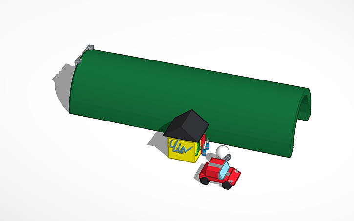 3D design the sun comes out and give us warmth - Tinkercad