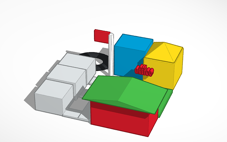 3D design small school | Tinkercad