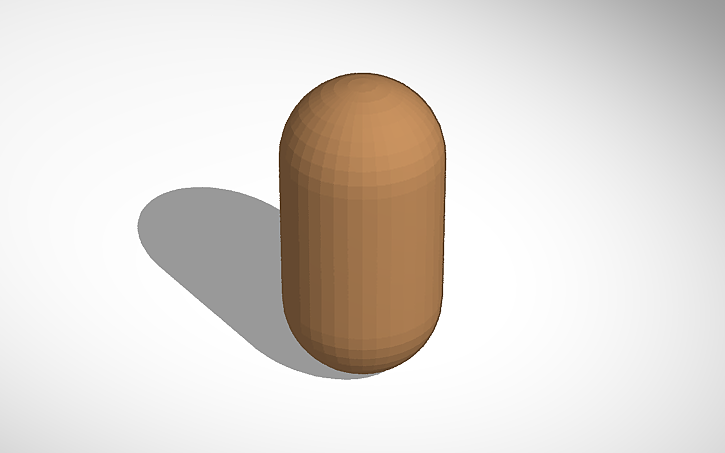 3D design Bean | Tinkercad
