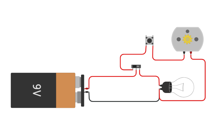 Circuit design P8 - AFEGIM UN POLSADOR - Tinkercad