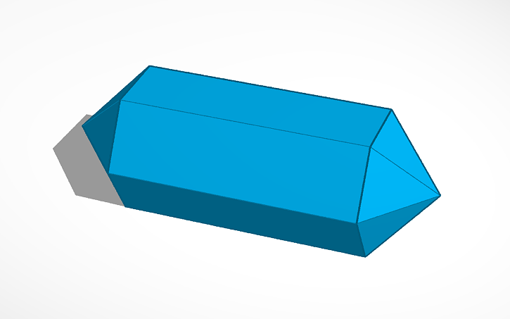 3D design Metebelis 3 crystal - Tinkercad