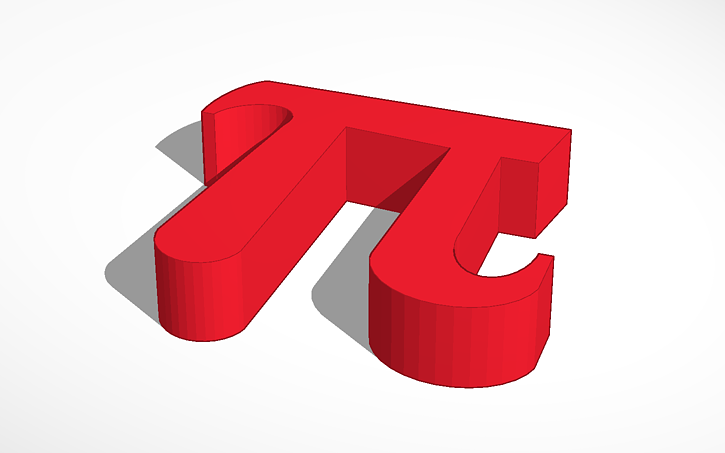 3D design Pi - Tinkercad