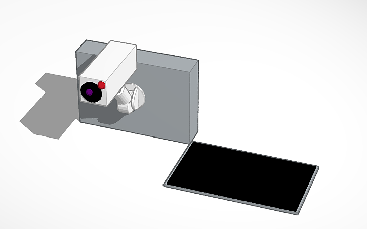 3D design camera - Tinkercad