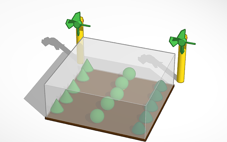 3D design Akshay TP 8M GreenHouse - Tinkercad