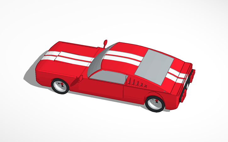 3D design Classic Mustang - Tinkercad