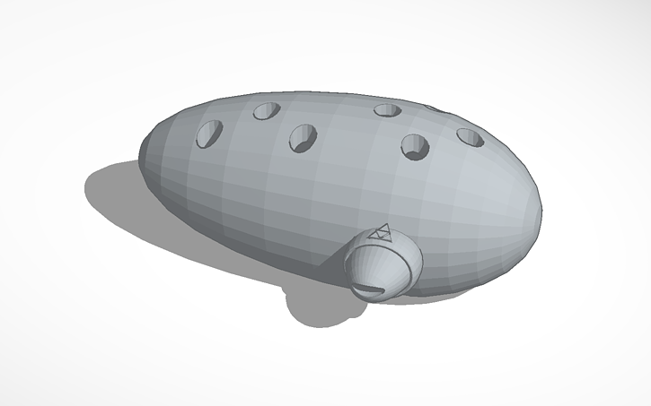 3d Design Silver Legend Of Zelda Tinkercad