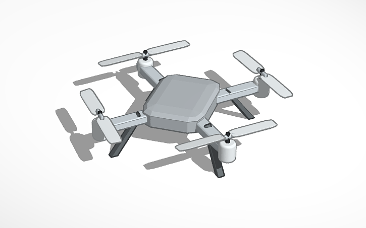 3D design Dron - Tinkercad