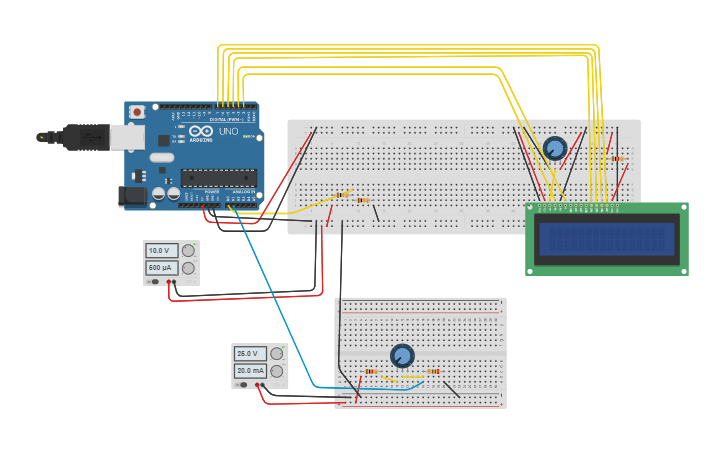 Circuit design Desafio | Tinkercad