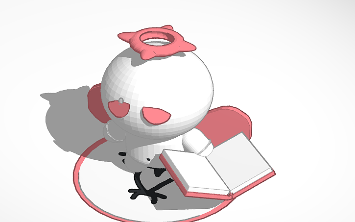 3D design Meekness angel - Tinkercad