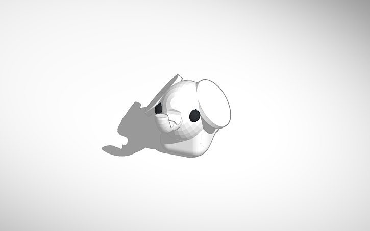 3D design Elephant chopstick holder - Tinkercad
