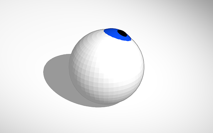 3D design EYE | Tinkercad