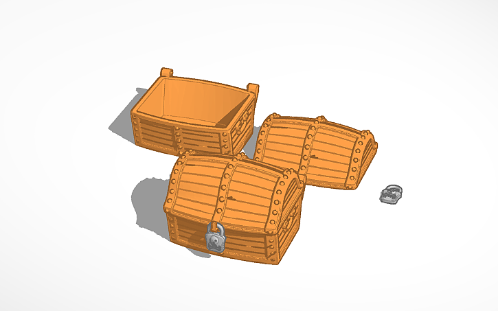 3D design Chest - Tinkercad