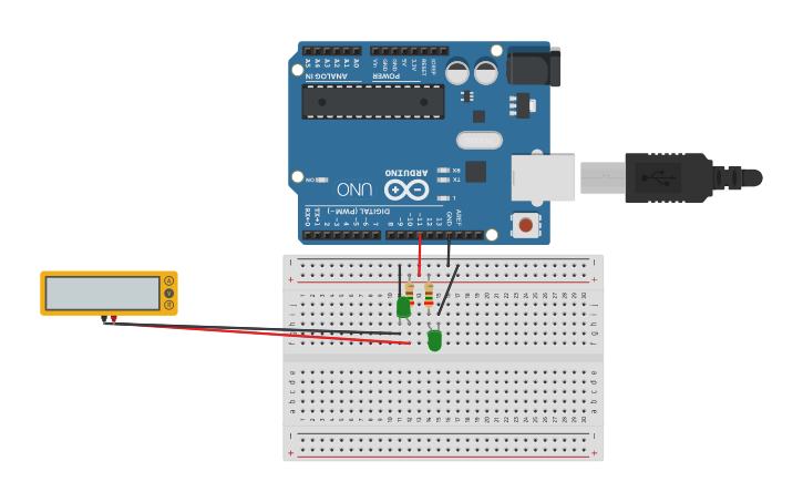 Circuit design Arduino Basic Circuit - Tinkercad