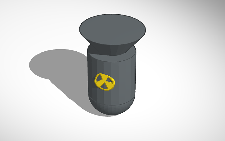 3D design Nuke - Tinkercad