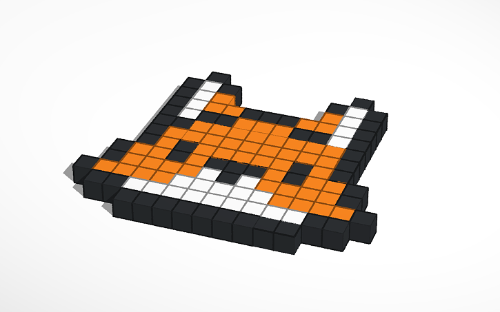 3D design Fox head | Tinkercad