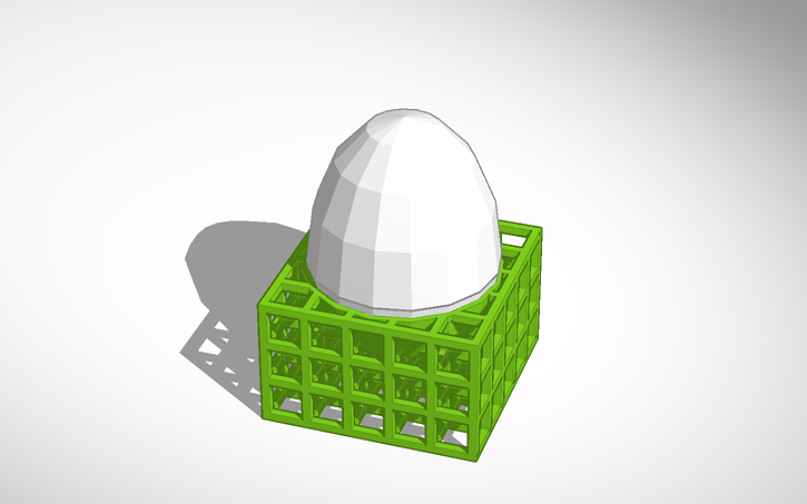 3D design Egg mesh #Easter - Tinkercad