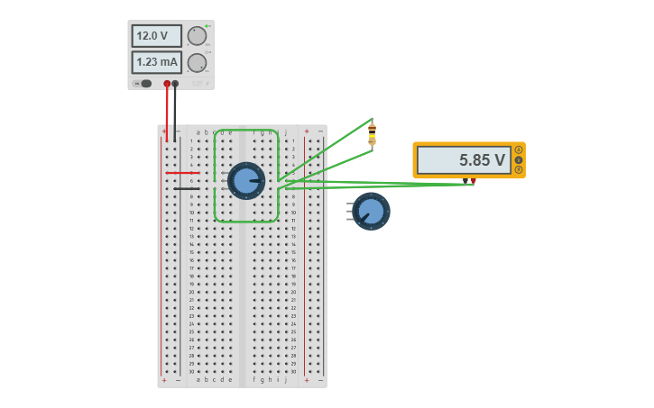 Circuit Design Lab 2 Experiment 3 Tinkercad