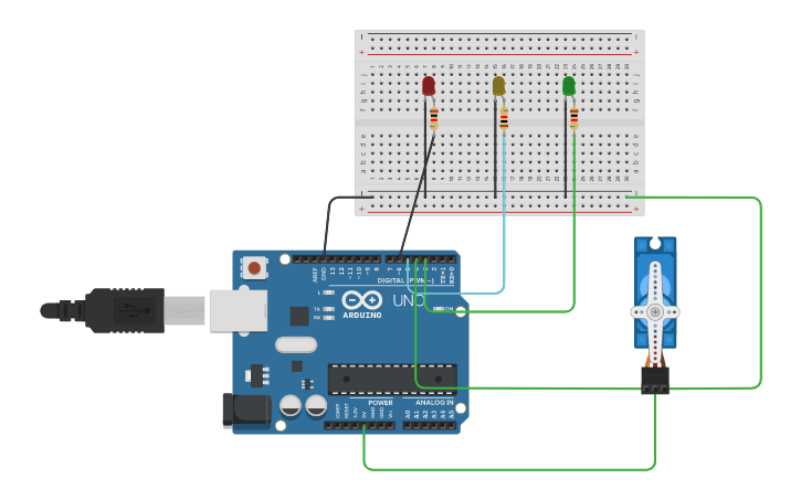 Circuit design Circuito 1 | Tinkercad