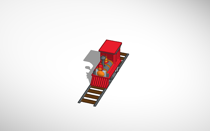 3D design Train - Tinkercad