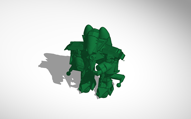 3D design Robot Mech - Tinkercad