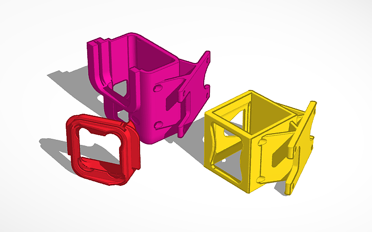 3D design Alien 5 GoPro Hero 8 Black & Session Mounts | Tinkercad