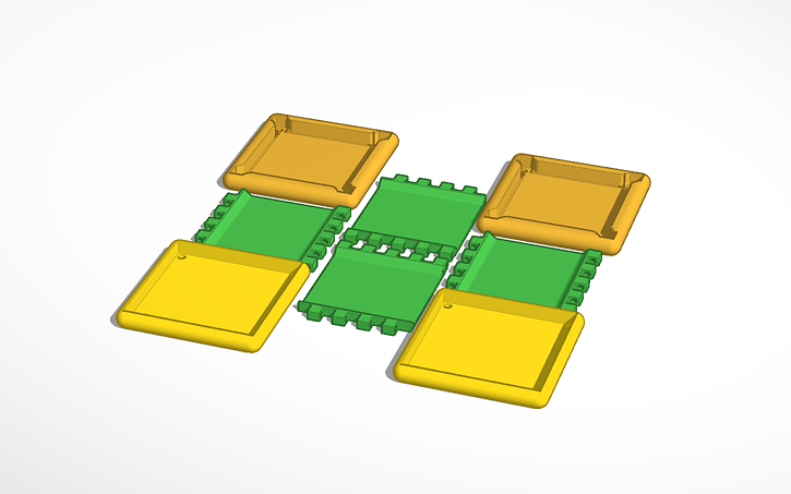 3D design 200 hinge box | Tinkercad