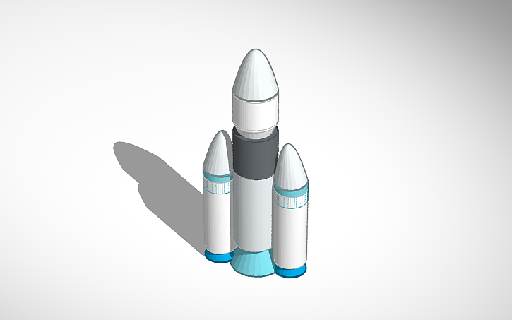 3D design GSLV Model | Tinkercad