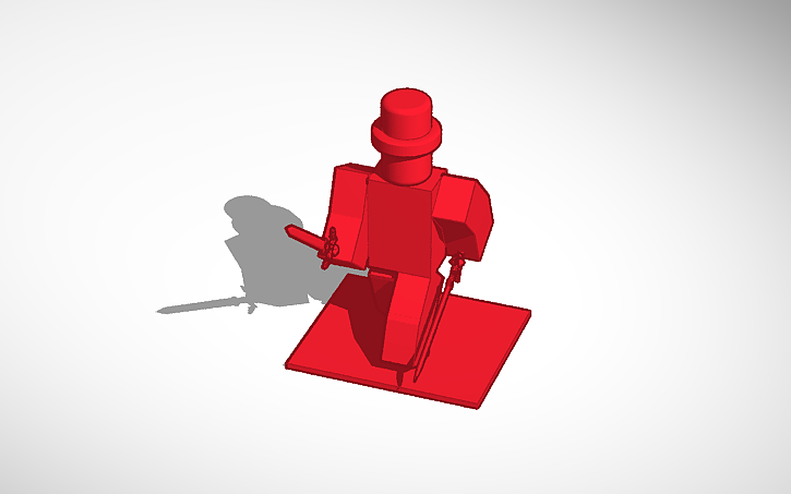 3d Design Roblox Another Character Tinkercad