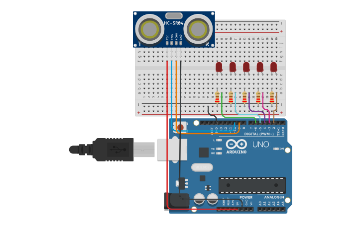 Circuit design Ejercicio 2 Practica 3 Arduino - Tinkercad Circuit design Ejercicio 2 Practica 3 Arduino - Tinkercad