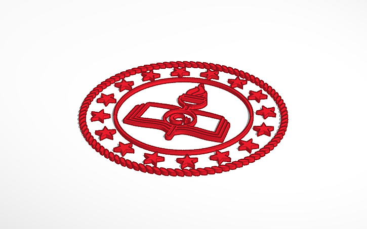 3D design MEB Logo 2019 | Tinkercad