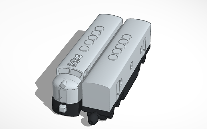 3d Design Take N Play Emd F7 Tinkercad
