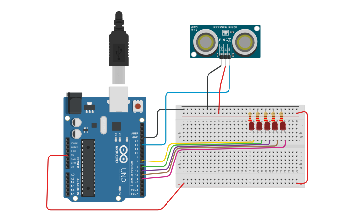 Circuit design Detector - Tinkercad