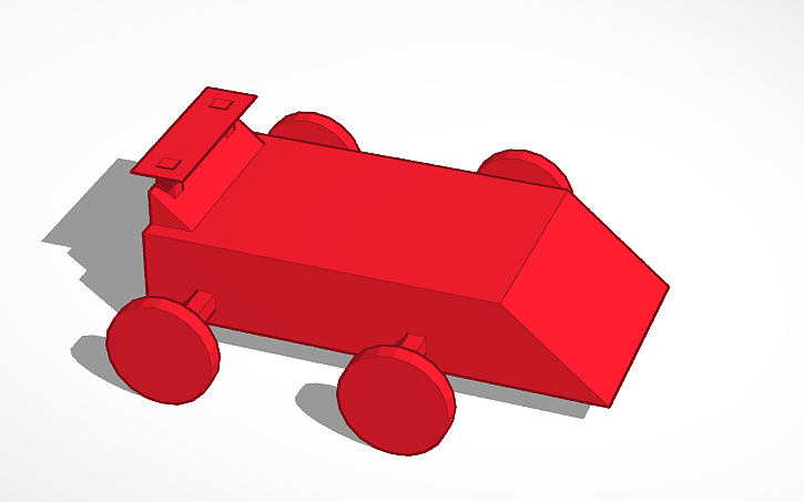 3D design devious car | Tinkercad